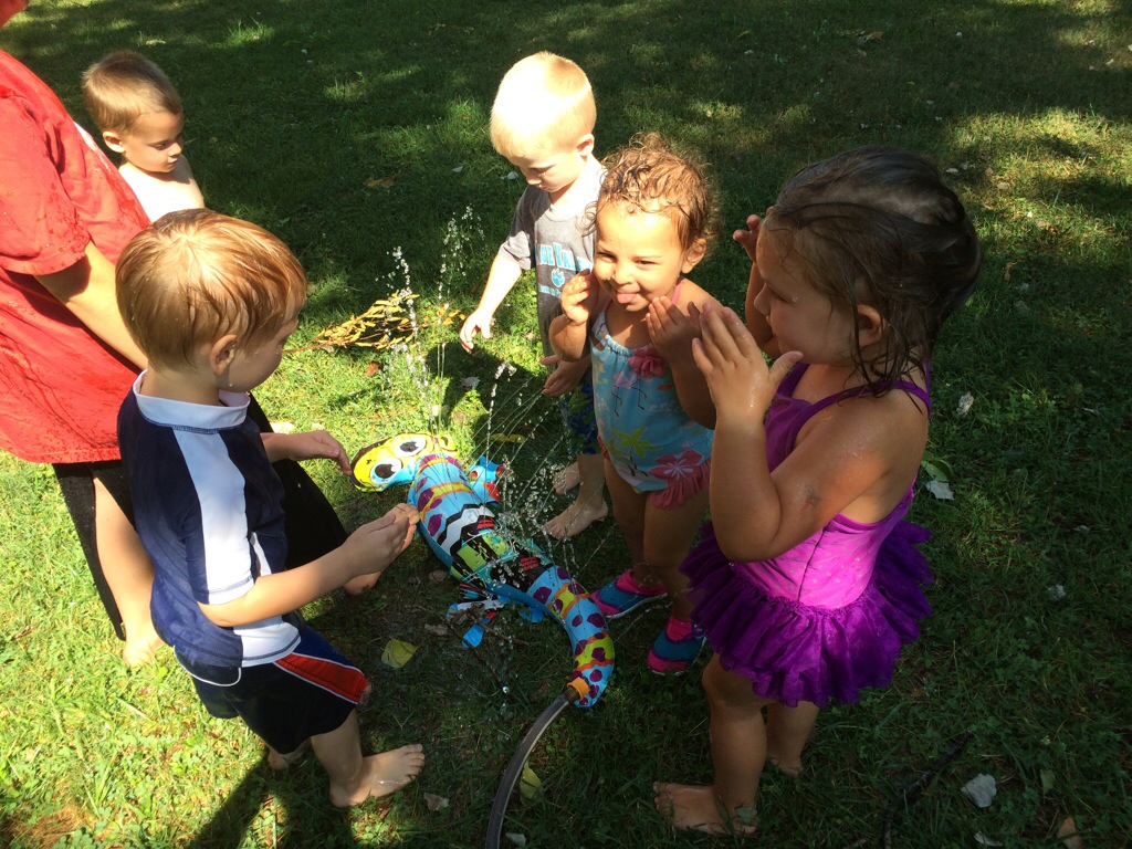 Splash and Bubble Day | Providence Montessori